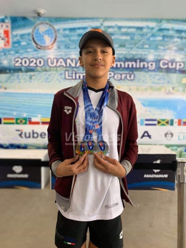 Brilla tamaulipeco Gael Moreno en torneo internacional de Natación ...